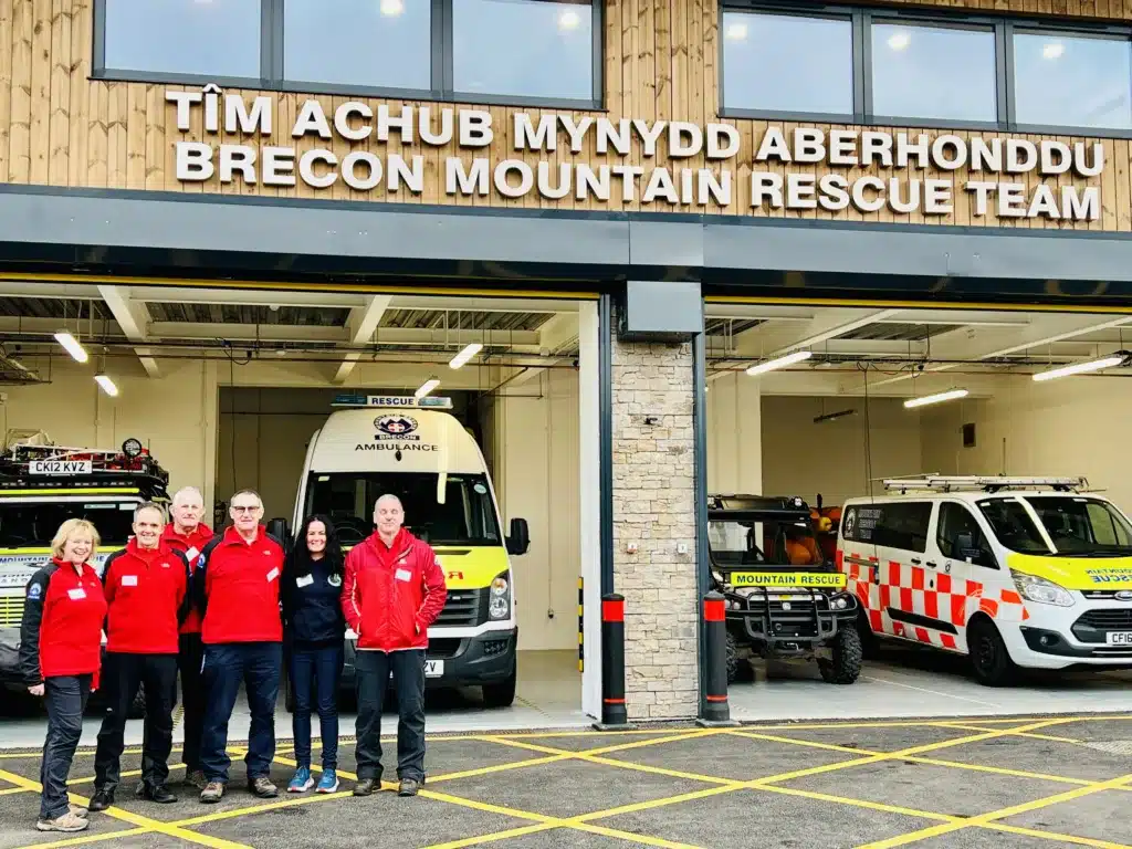Brecon Mountain Rescue Team New HQ - Wellsynergy